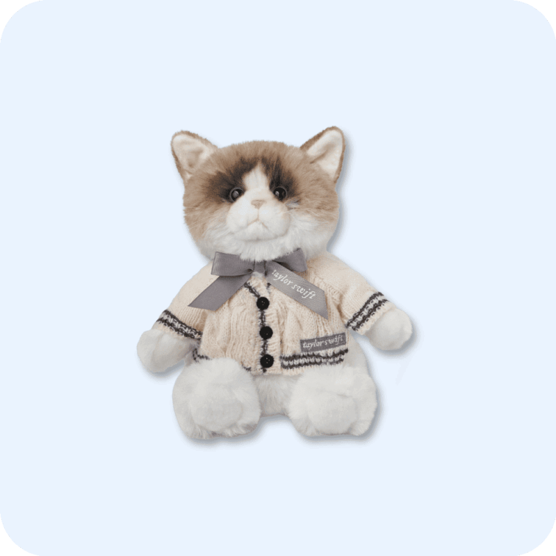 Taylor Swift Cat Plush | Official Cardigan Plush Cat Store